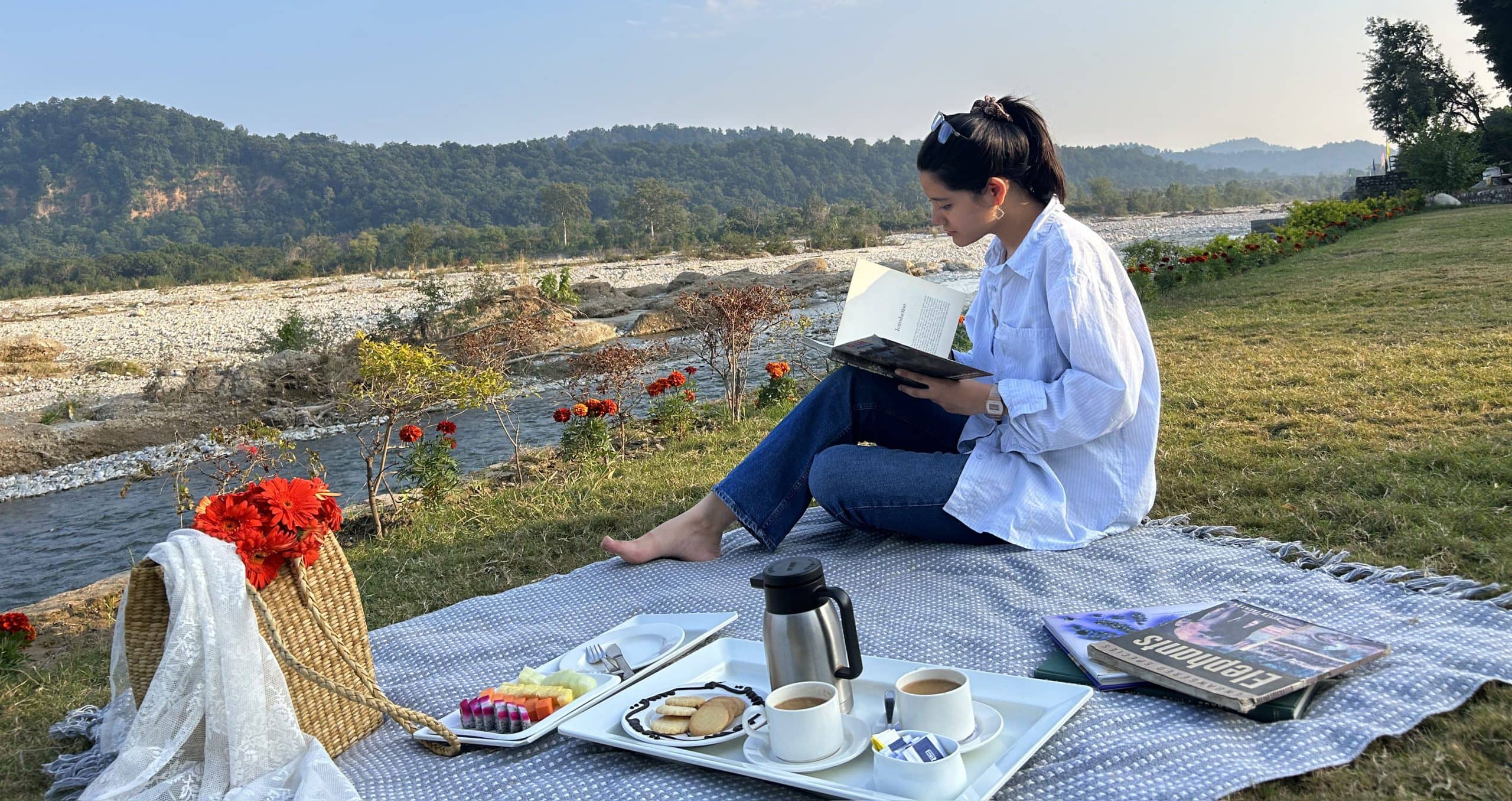 Luxury Riverside Resort in Jim Corbett | MANU MAHARANI RESORT & SPA